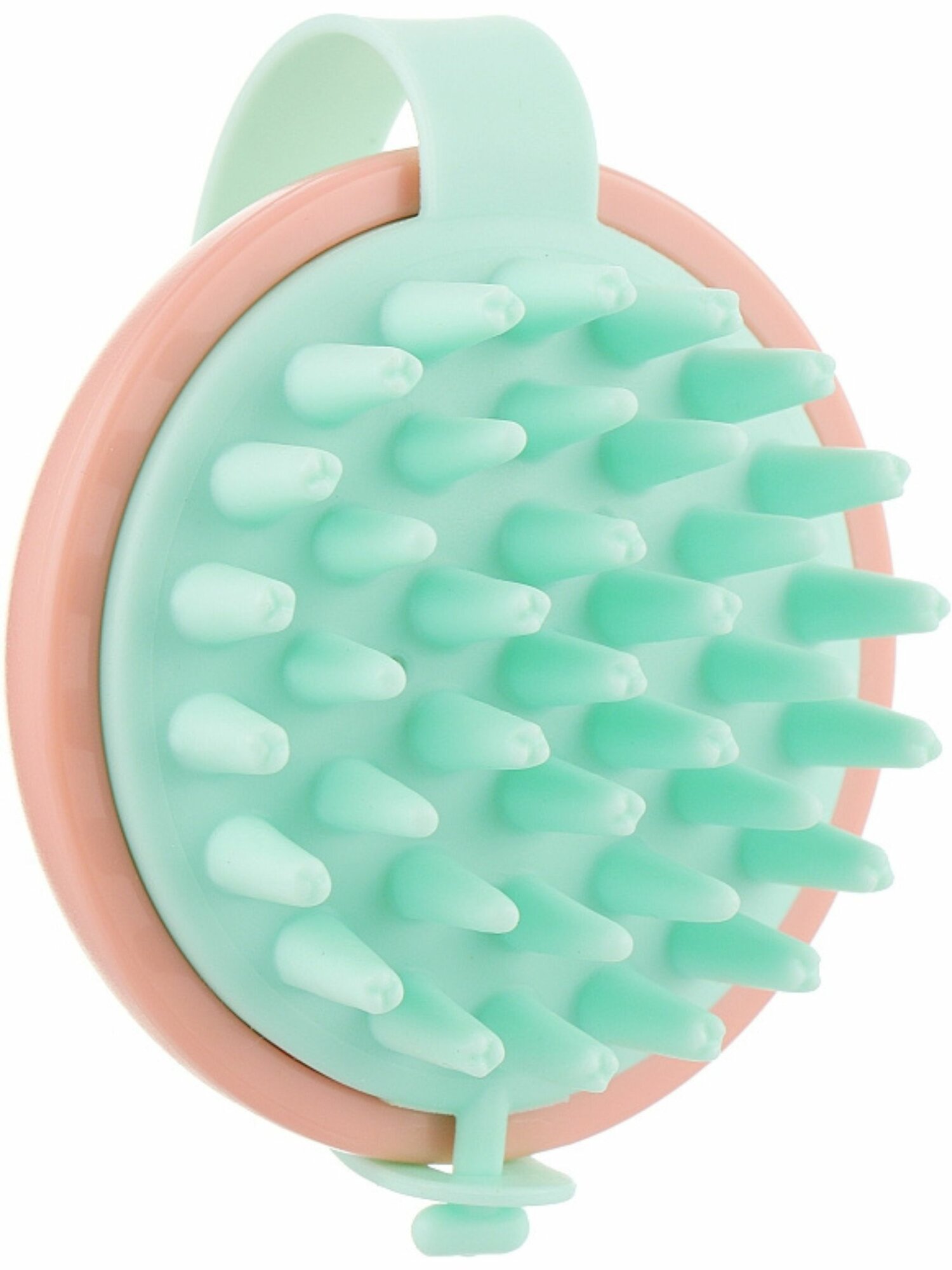 MASIL Распутывающая, расслабляющая силиконовая щетка-массажер для мытья волос и кожи головы Head Cleaning Massage Brush