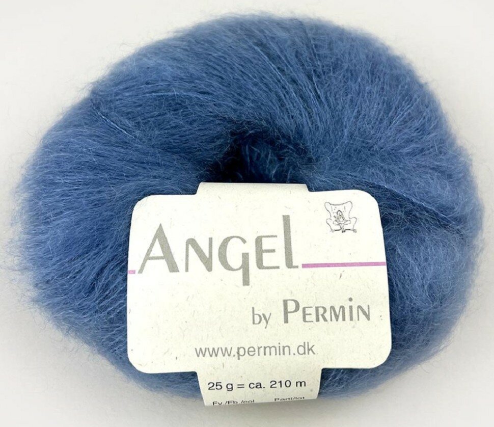 Пряжа #884100.884149 Angel 25 г 210 м Permin