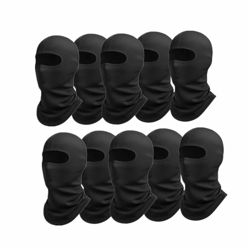Балаклава из хлопка YOUNG HOBO no6485 Черный, Black (10pcs)