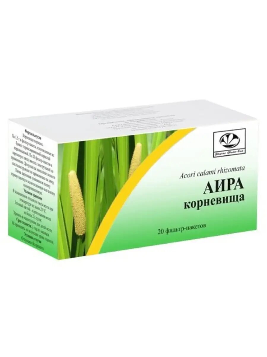 Аира корневища 20 шт. фильтр-пакеты корневища порошок