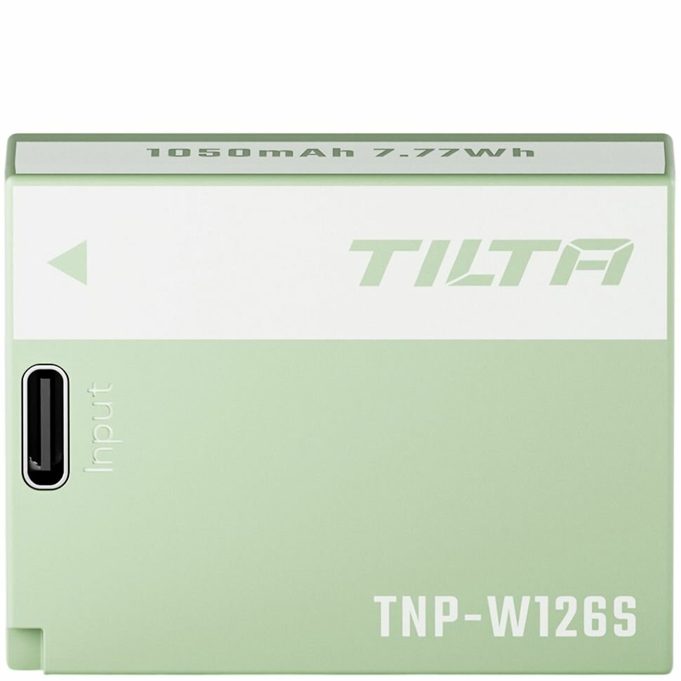 Аккумулятор Tilta NP-W126S Type-C 1050mAh Светло-зелёный
