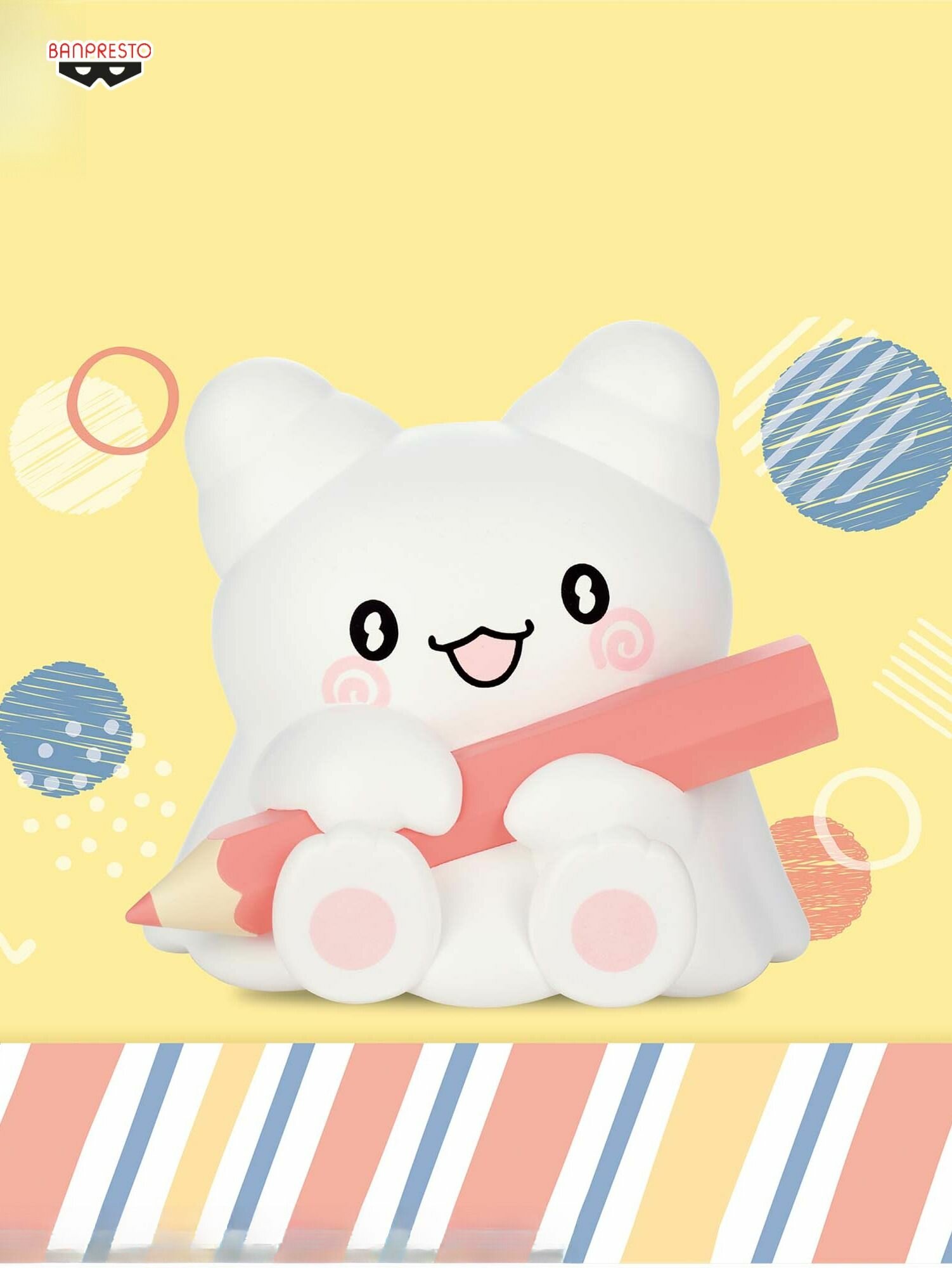 Аниме Фигурка Bandai Banpresto Ханамаруобаке(Hanamaruobake) 10см из "Санрио" (Sanrio) в Обакэ (LZH)