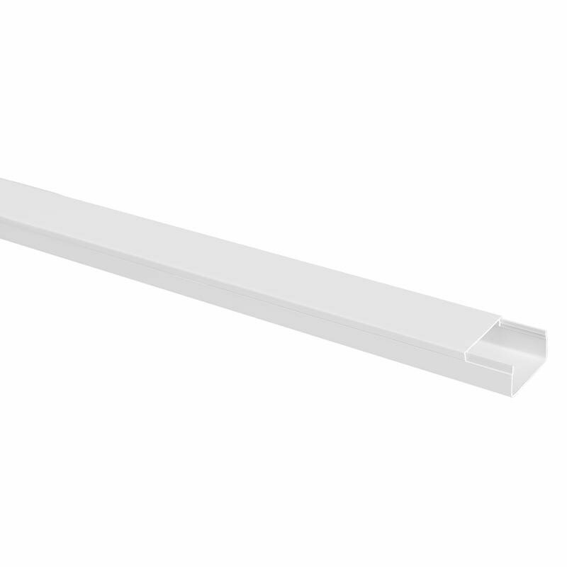 Кабель-канал 40х16 L2000 пластик бел. TOKOV ELECTRIC TKE-KK-40-16-2000-WH