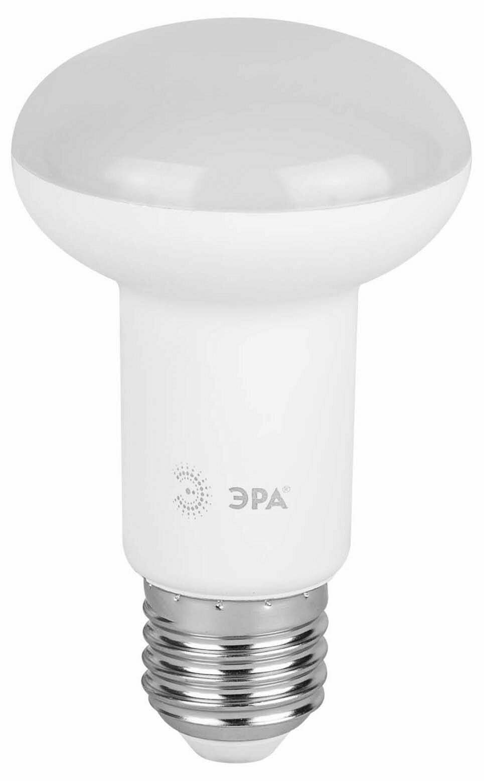 Лампа светодиодная Эра E27 8Вт 2700K LED R63-8W-827-E27 R