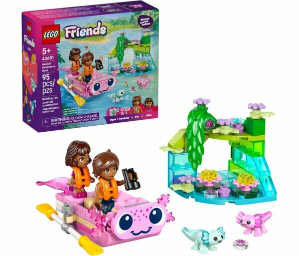 Конструктор LEGO Friends 42681 Лодка для приключений «Аксолотль» (Lego 42681)