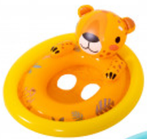 32277 Jilong плотик надувной 63х53см 1-2г. мишка