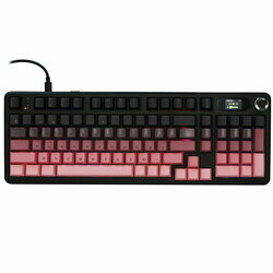 ATTACK SHARK X98 Pro, Беспроводная игровая клавиатура, Русская раскладка, три режима работы: проводной/беспроводной/Bluetooth, X98 Pro Игровая клавиатура с русским языком-розовый