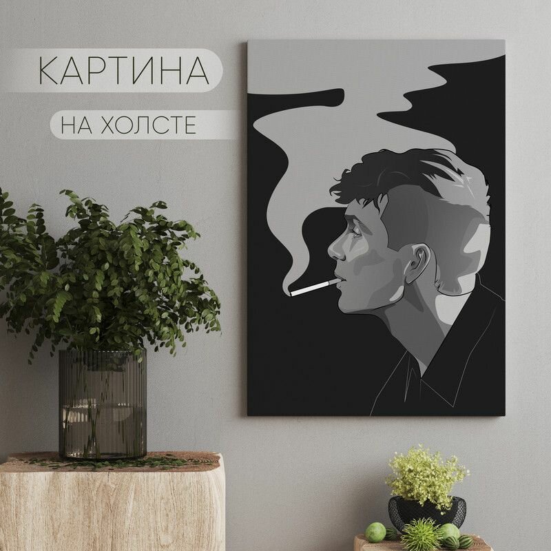 Картина на холсте Томас Шелби Острые козырьки (14) 20х30 см