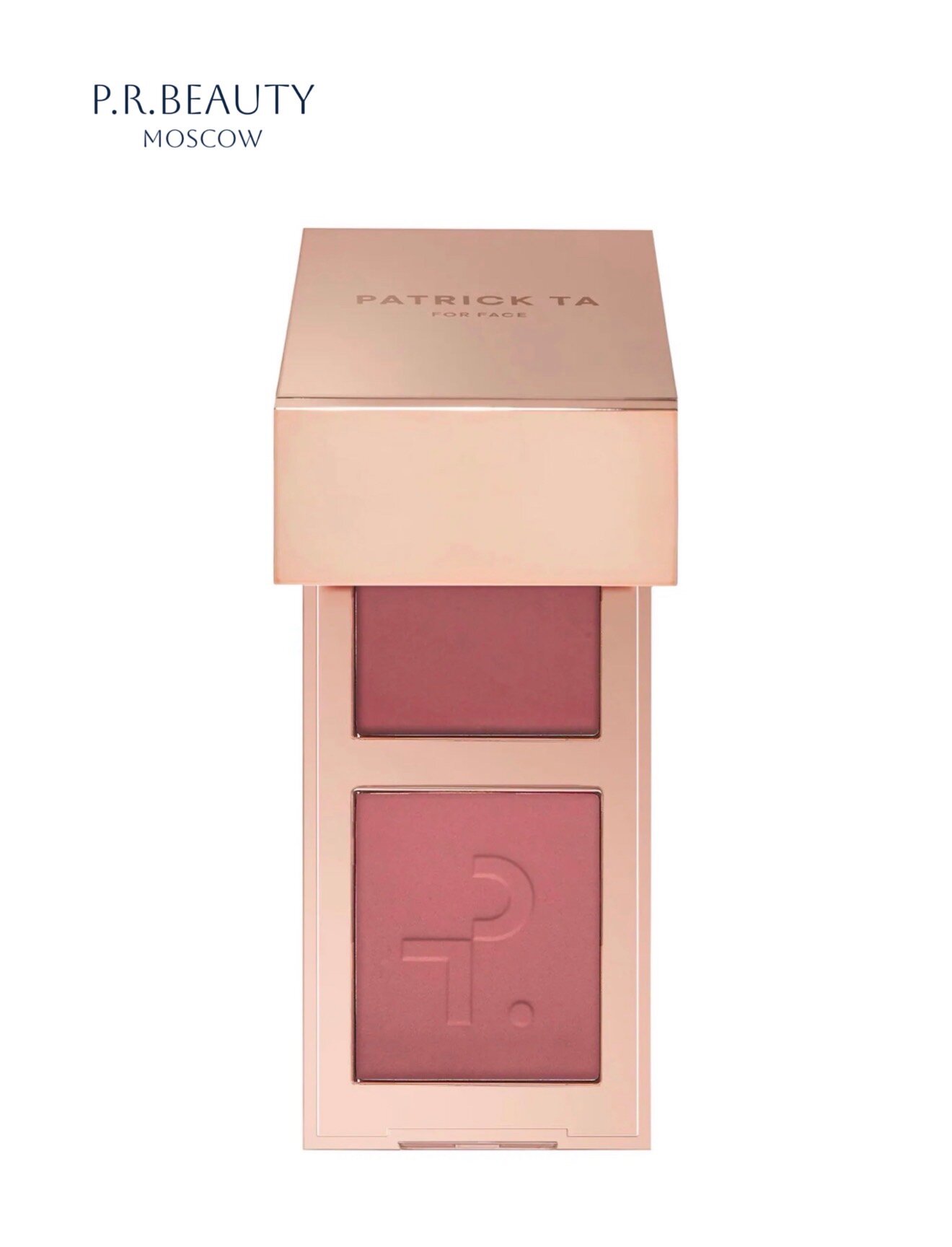 PATRICK TA Mini Double-take Creme and Powder Blush SHE GOES TO THE GYM Мини Двойные румяна для лица SHE GOES TO THE GYM