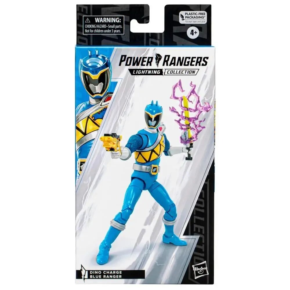 Игрушки Hasbro фигурки Power Rangers Lightning Collection Dino Charge Blue Ranger 6-Inch Action Figure Collectible