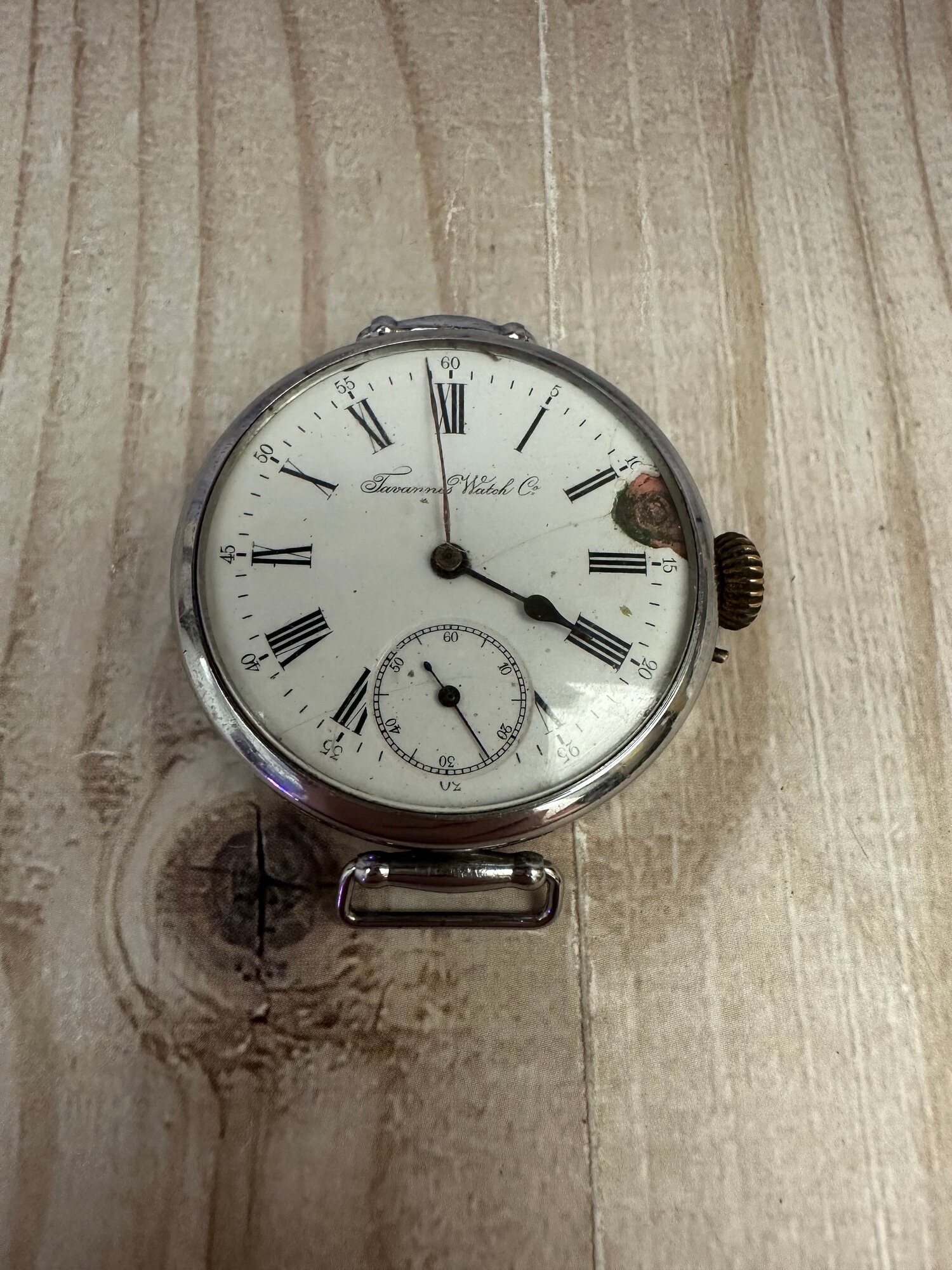 Часы наручные Tavannes watch Co. Швейцария винтажные в работу