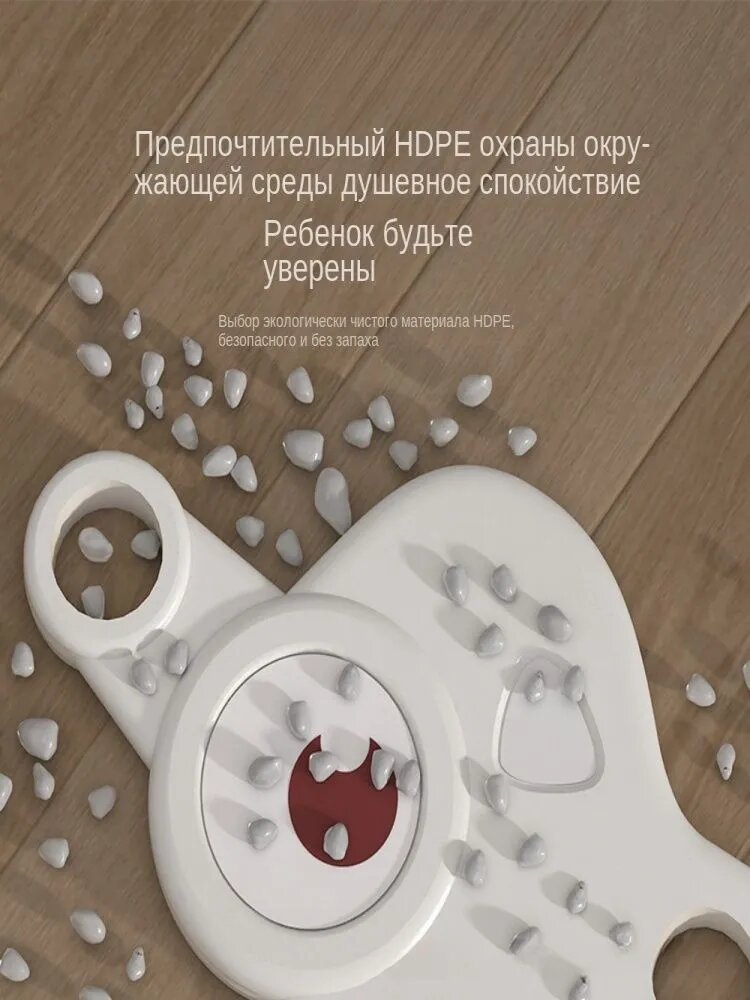 Детская игровая площадка Rongxin 3 в 1 с горкой, качелями и кольцом, для дома, зеленая — фото 1