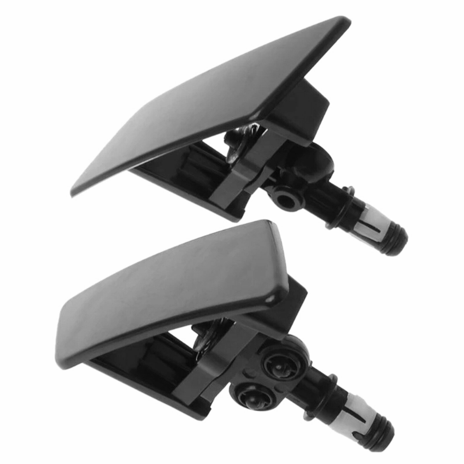 Крышки омывателя передних фар MyPads для Citroen C4 2004-2008, комплект 2 шт, черные