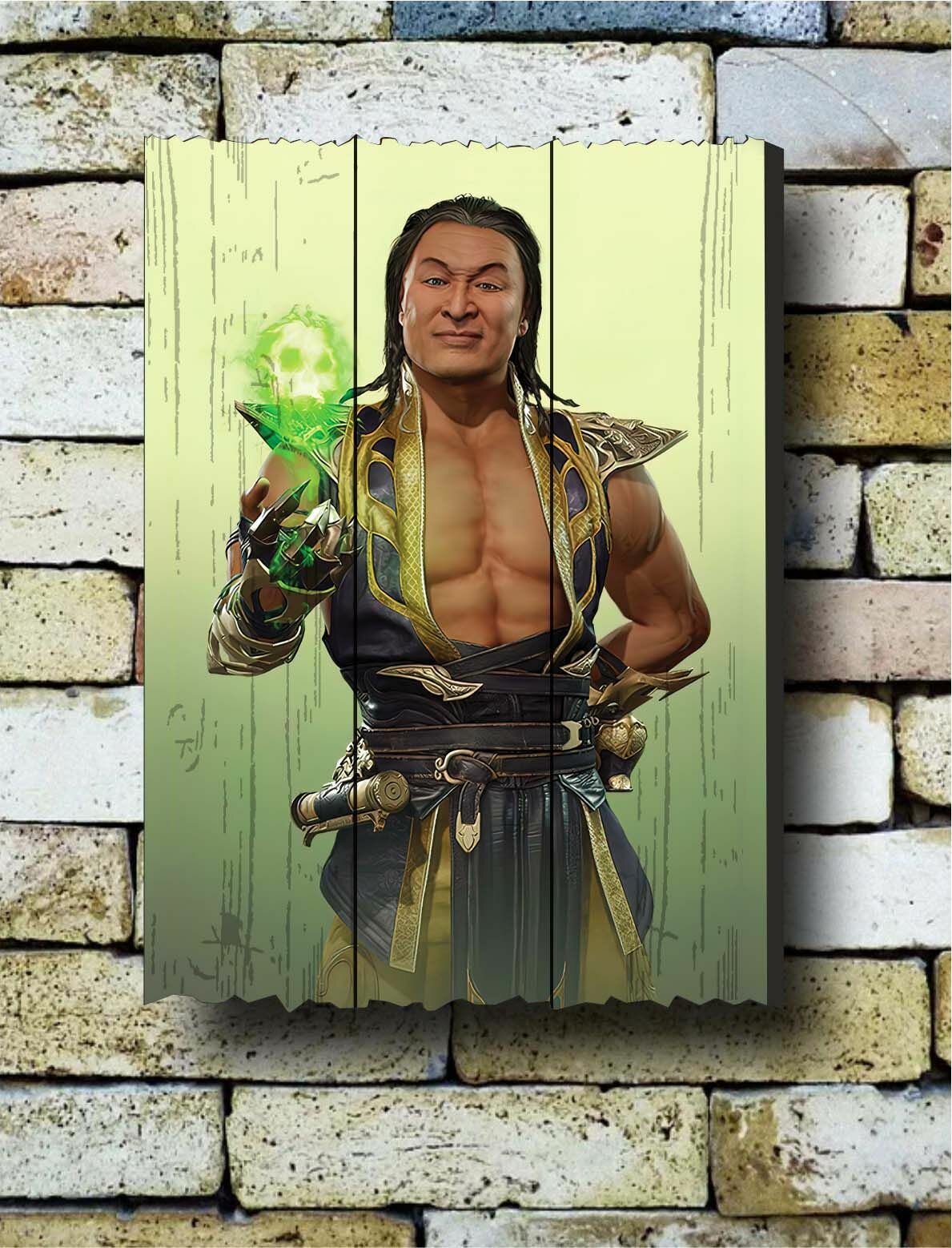 Картина на досках Мортал комбат 11, Mortal Kombat, ShangTsung, Шан Цзун13