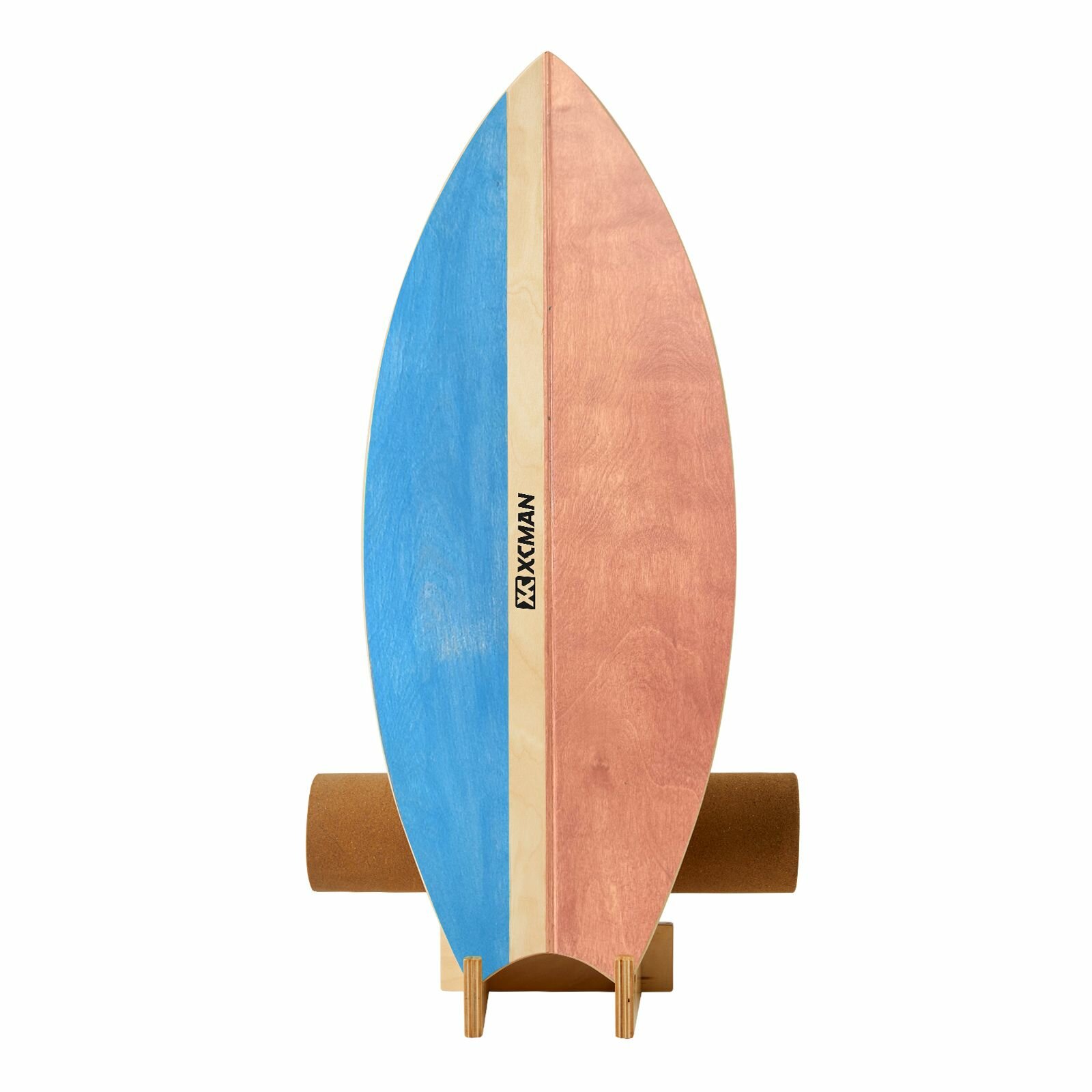 Балансборд XCMAN спортивный для тренировки баланса, цвет Rocket Blue, вес 4350 г