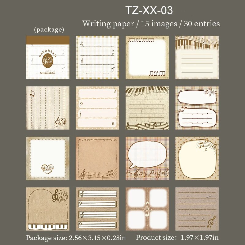 Стикербук TZ-XX-03 Daydreaming Series