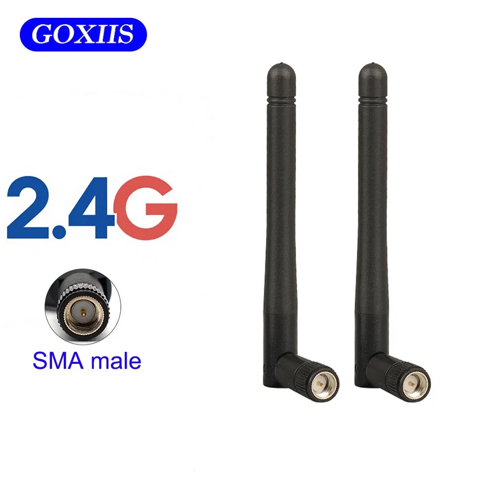 2.4G Wi-Fi антенна SMA, 2 шт.