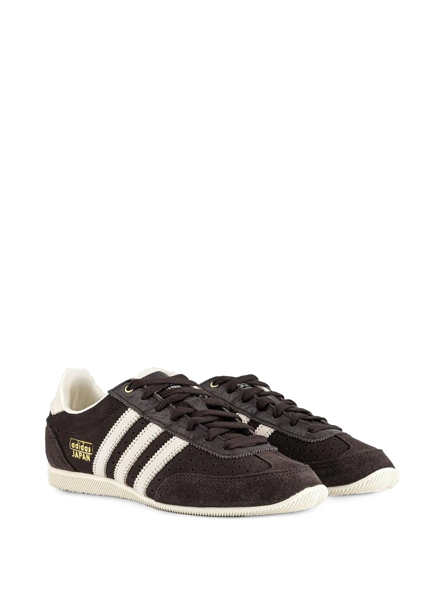 Кроссовки adidas Japan, размер 5.5 US, коричневый/серый/оранжевый — фото 1