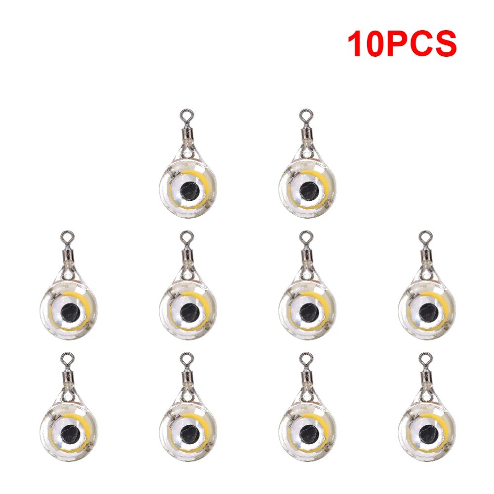 Светящиеся приманки для рыбалки, 10PCs Red