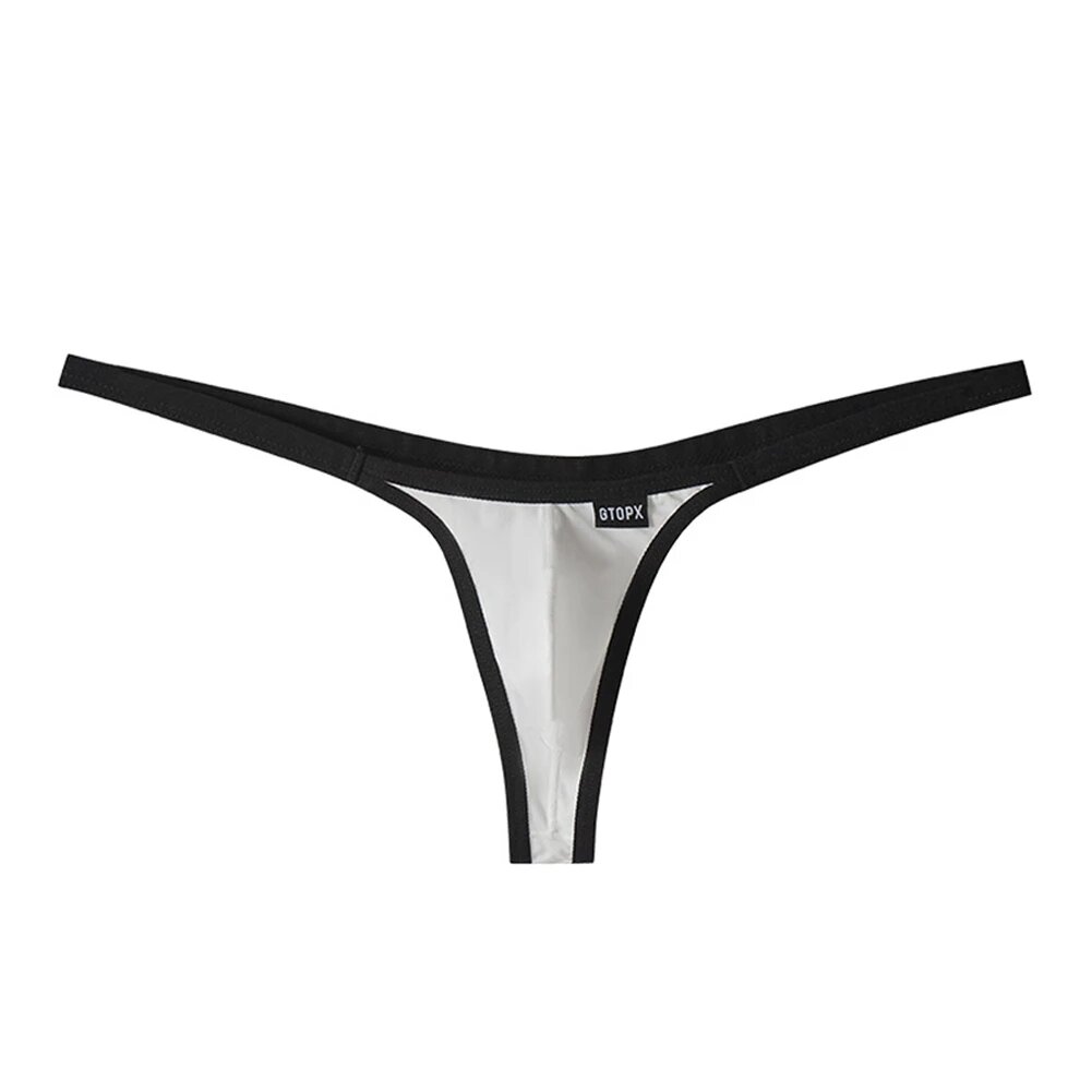 Мужские стринги белые, Size XXL