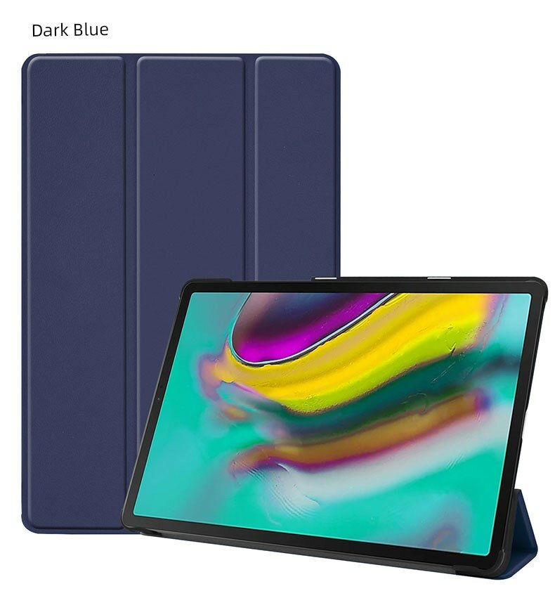 Подходит для Samsung Galaxy Tab S5E, защитный чехол 10.5inch T727A, кожаный чехол для планшета sm-T720, чехол-подставка