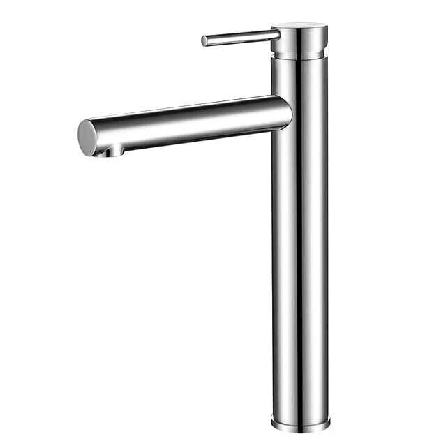 Смеситель для раковины Caprigo Don 53-023-CRM хром, глянцевый, кран для ванной в раковину, из латуни, рычажный, с керамическим картриджем