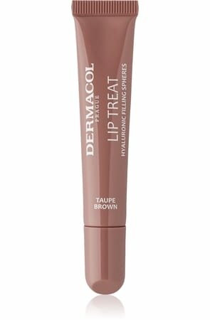Блеск для губ Dermacol Lip Treat, оттенок 9 Taupe Brown (Шоколад и Ваниль), 10 мл