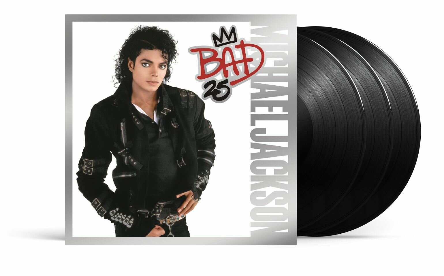 Michael Jackson. Bad 25 (3LP Limited Edition/25th Anniversary Edition/Triple-Gatefold Jacket/Американское издание)