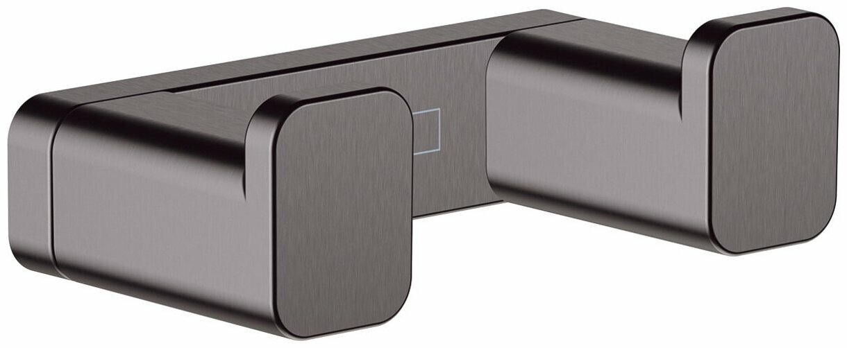 Крючок двойной Hansgrohe AddStoris 41755340 шлифованный черный хром