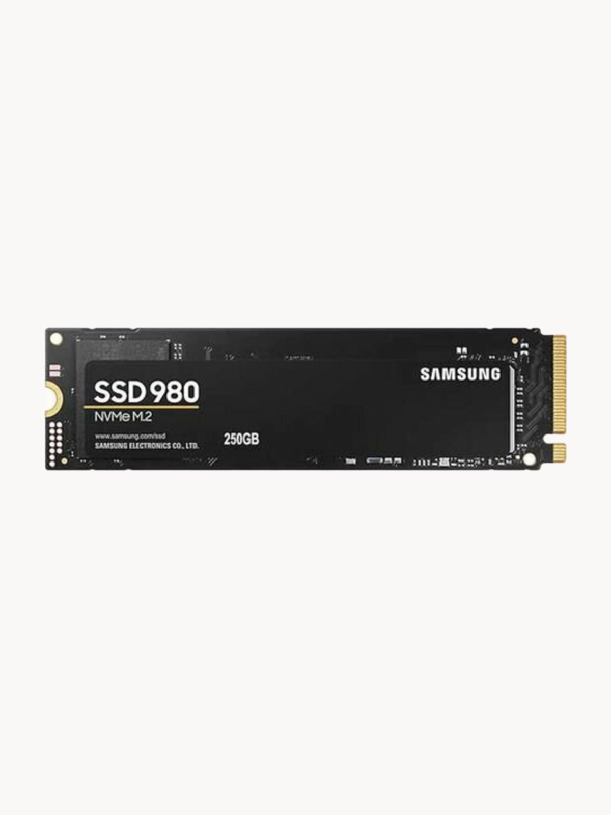 SSD накопитель Samsung 980 MZ-V8V250BW 250ГБ, M.2 2280, PCIe 3.0 x4, NVMe, M.2