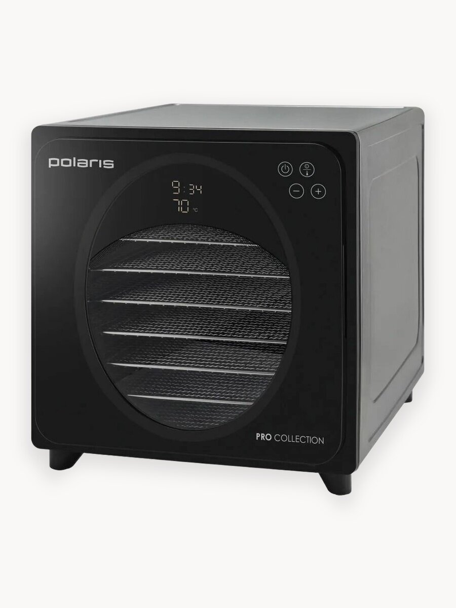 Сушилка для овощей и фруктов Polaris PFD 1106H Pro / Дегидратор с 25 поддонами / Черный