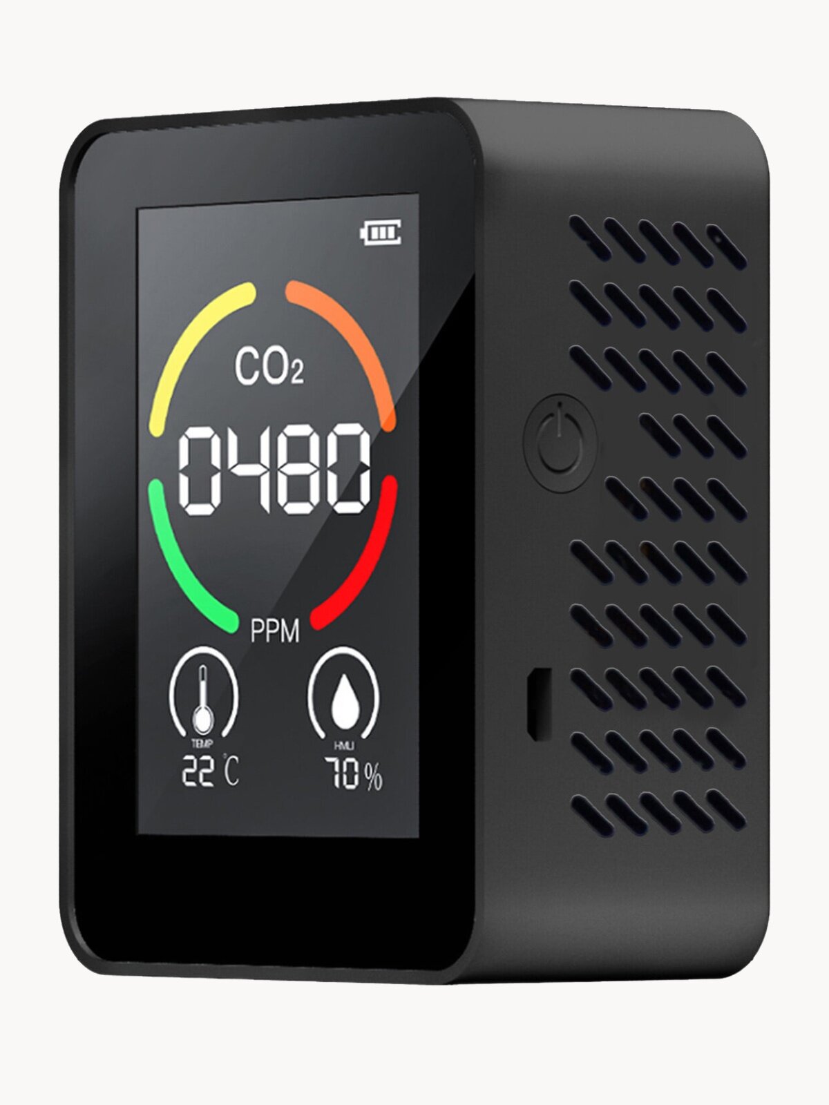 3 в 1 детектор углекислого газа. Монитор качества воздуха. Влажность Влажность воздушного анализатора для CO2 Digital CO2 -метра для домашнего офиса