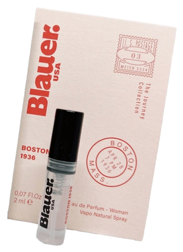 Сэмпл парфюма для женщин Blauer Boston 1936 For Her 2 мл / Блауэр Бостон 1936 для Неё