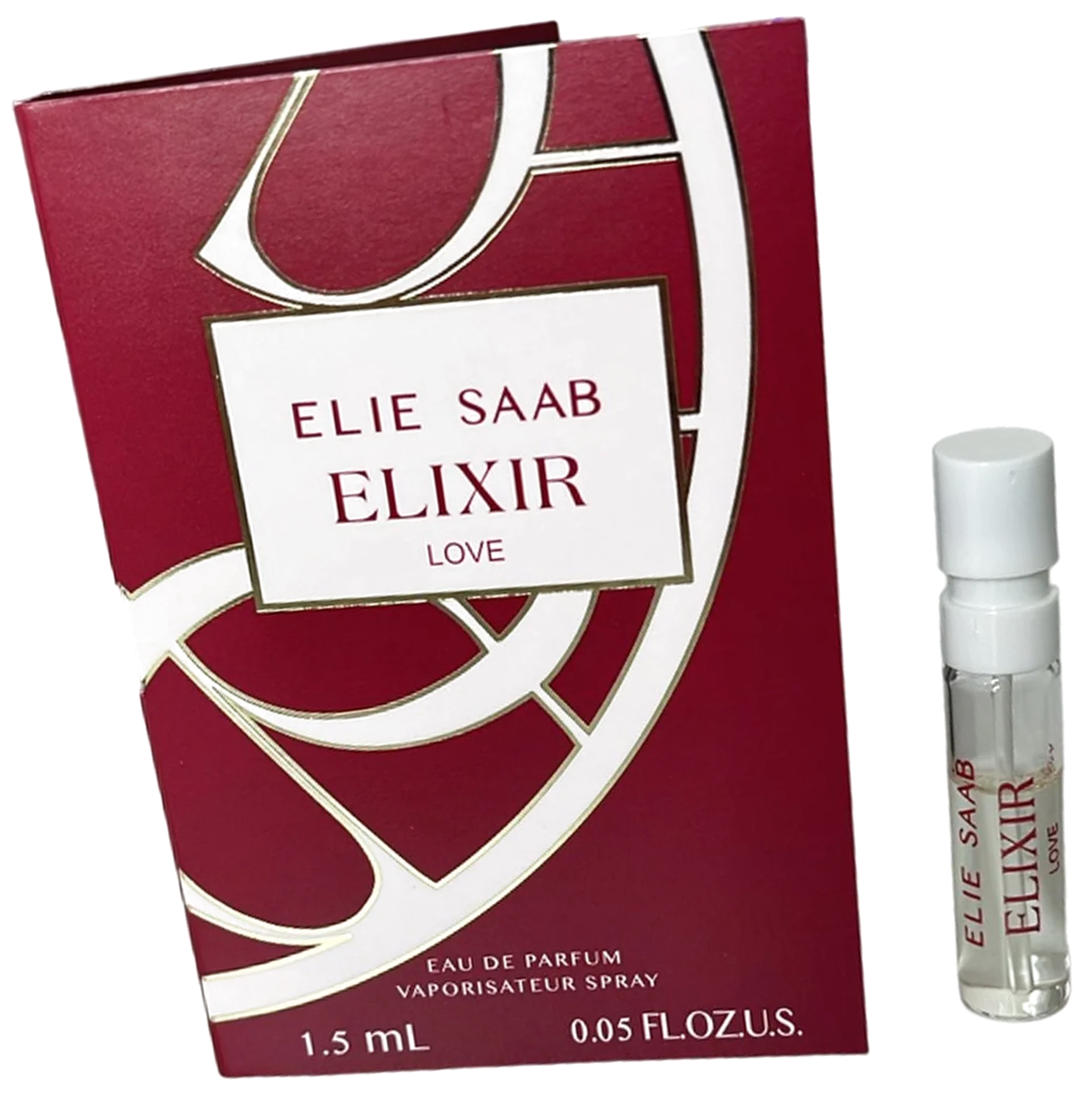 Мини-формат аромата: Парфюмерная вода Elie Saab Elixir Love пробник 1.5 / Эли Сааб Эликсир Лав миниатюра