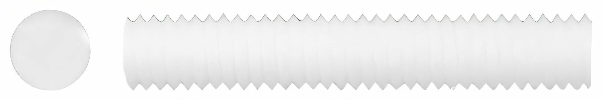 Резьбовая полиамидная (пластиковая) шпилька DINFIX М6x1000, DIN 975, 1 шт. 00-00001194
