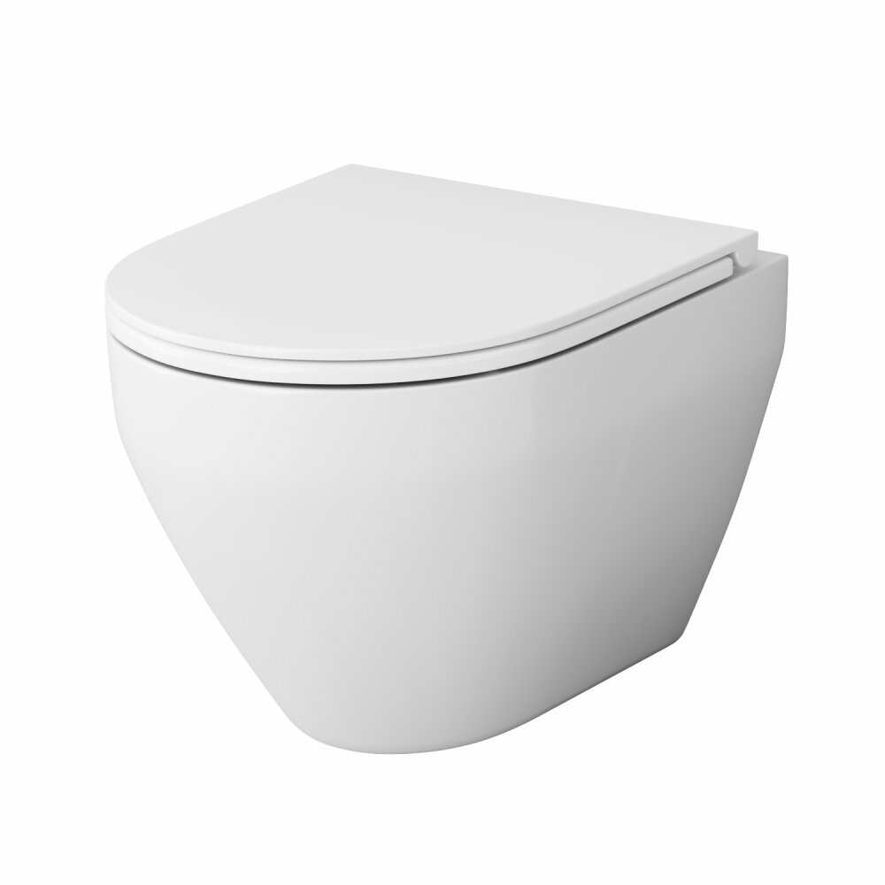 Унитаз подвесной Spirit V2.0 Aquaspin AM.PM с сиденьем микролифт