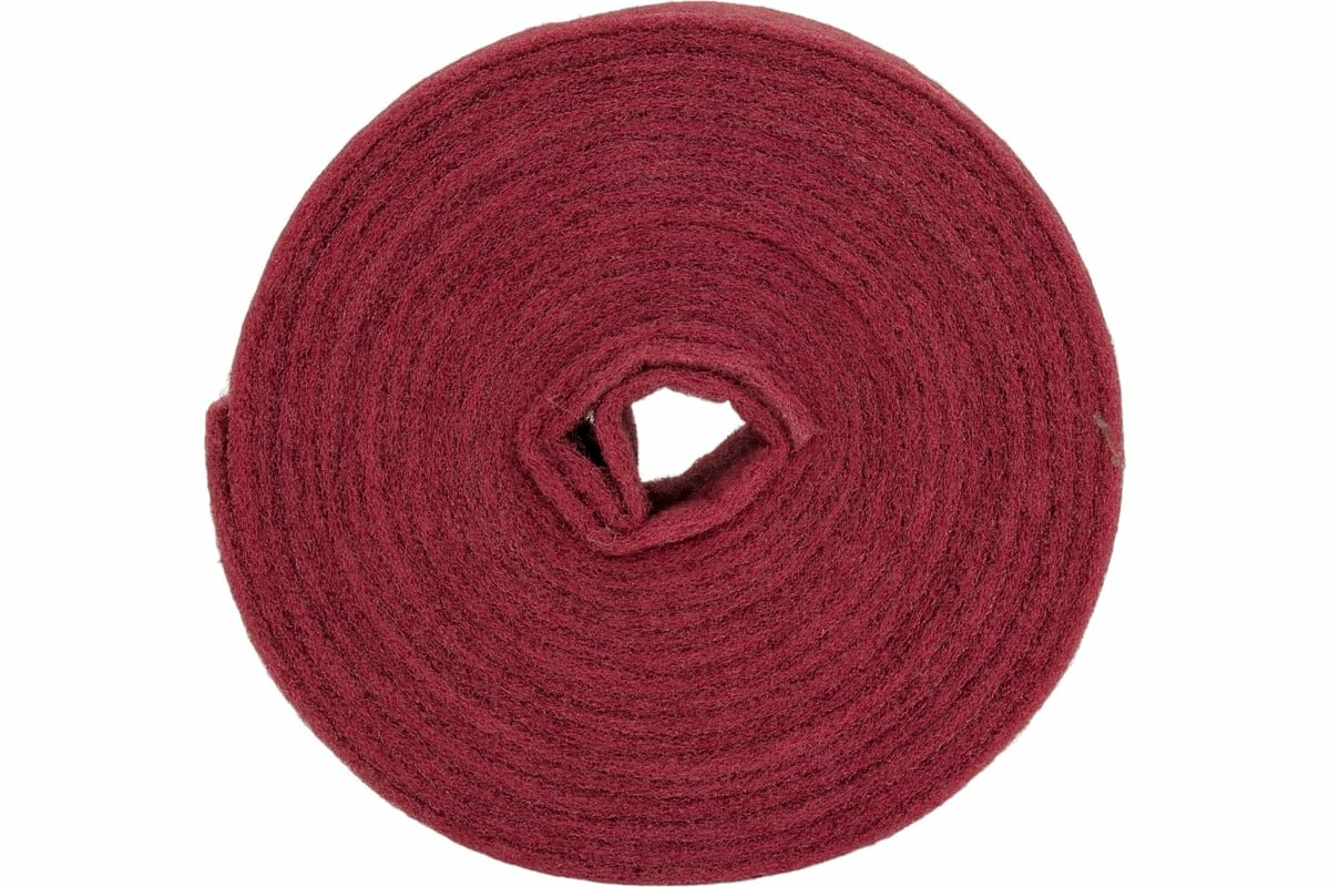 HOLEX Войлок абразивный Very Fine красный рулон 100мм*10м Р320-360 NEW LINE HAS-7128