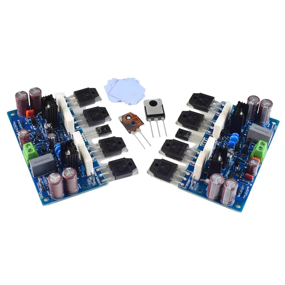 Аудиоусилитель Arvin MX50X2 2 шт. 2SC5200 /2SD718/NJW0281G 200Вт 2SD718 DIY Kits