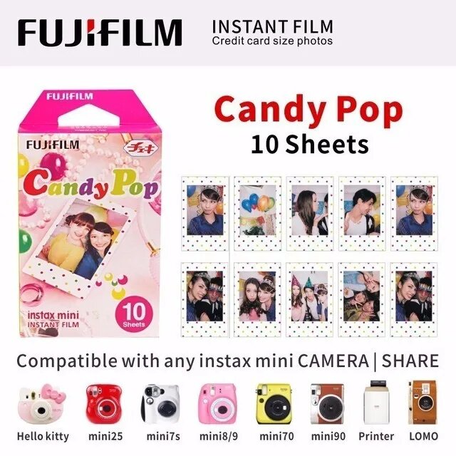 FUJIFILM Instax Mini пленка цветная 10-50 листов