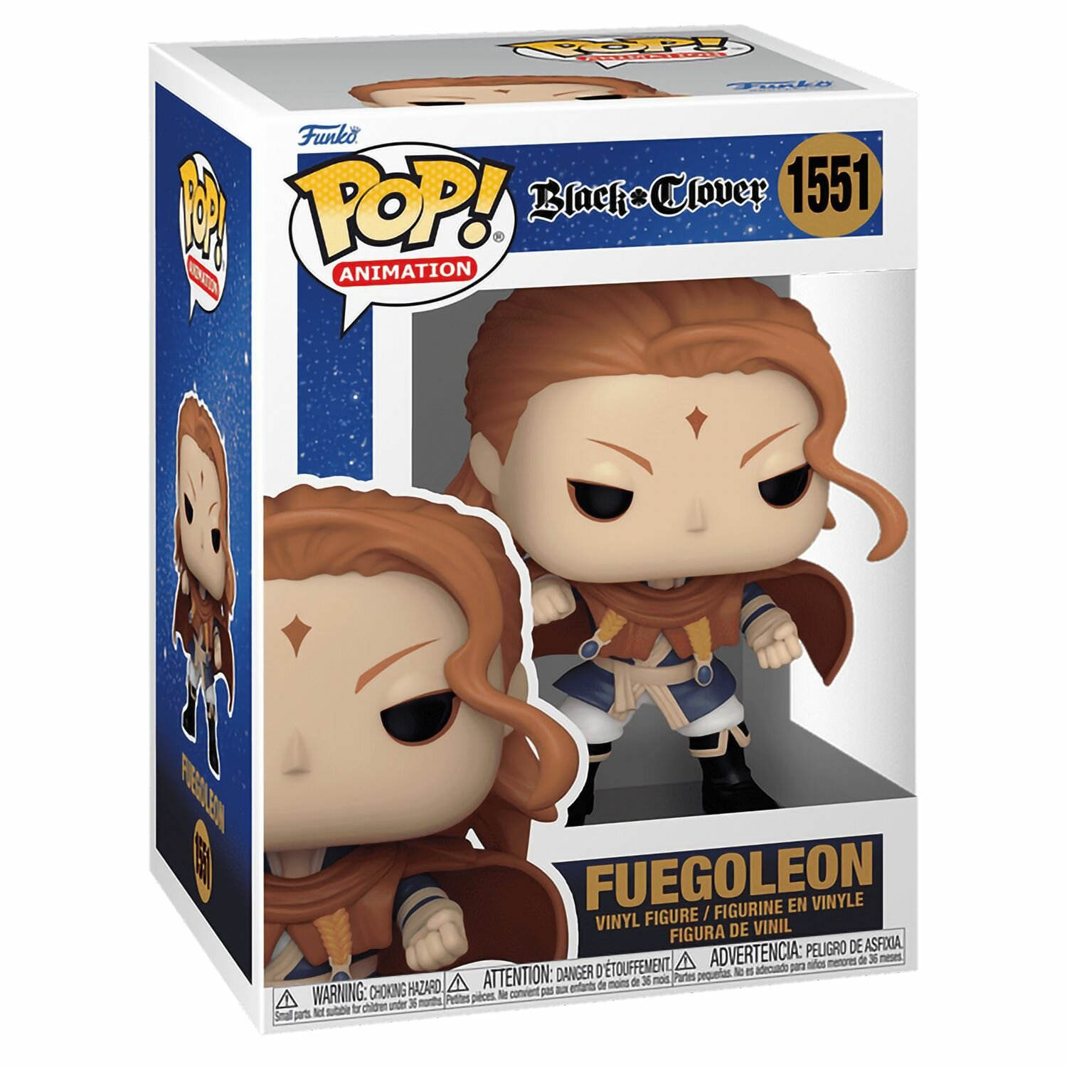 Фигурка Funko POP! Black Clover Fuegoleon (1551) 72116