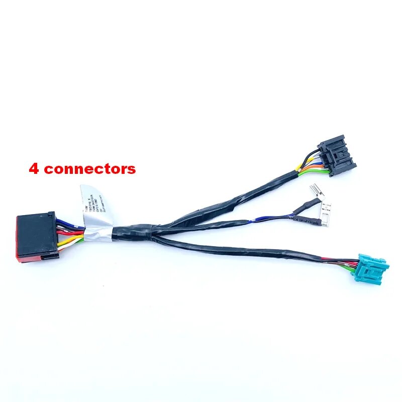 Для Ford focus mk3 2015 2016 2017 Escape Kuga 2017 2018, автомобильный руль, круиз и регулятор громкости, аксессуары для проводов 4 connectors