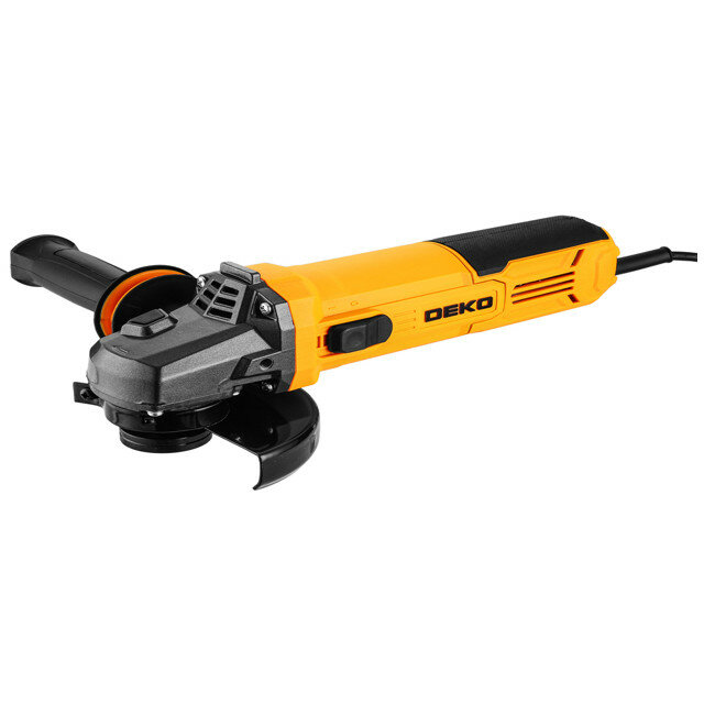 Шлифмашина угловая DEKO ZKAG1300-125 125мм 1300Вт с антивибрационной рукояткой