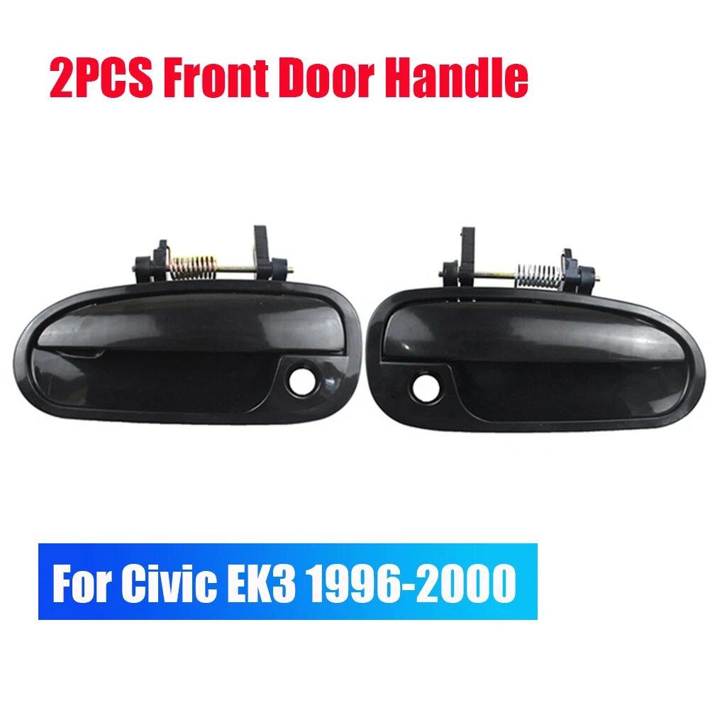 2 шт. наружная дверная ручка автомобиля для Honda Civic EK3 1996 1997 1998 1999 (передняя и задняя дверные ручки)