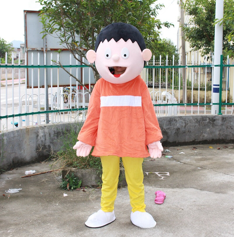 Костюм надувной куклы Дораэмон "Толстый тигр", для ходьбы, размер 160-175