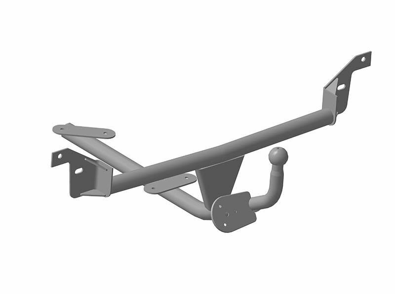 Фаркоп AvtoS для AUDI 80 B4 (1991-1995) с универсальной электрикой и сертификатом в комплекте, арт.(AU 03+electr)