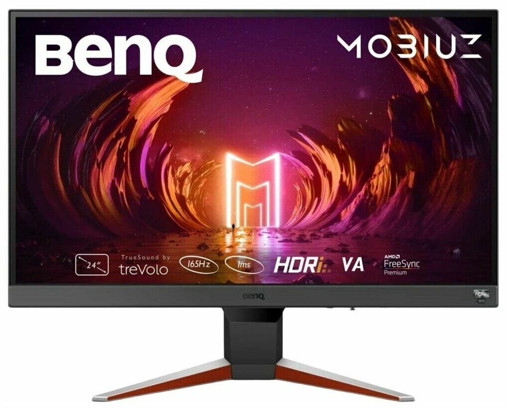 Монитор BenQ MOBIUZ EX240N, диагональ 24", разрешение 1920х1080, время отклика 1мс