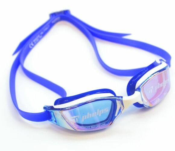 Очки AquaSphere Xceed Titanium голубые линзы/белый/синий