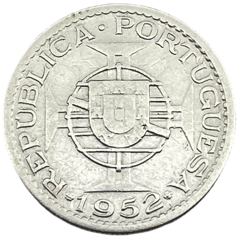 Мозамбик 10 эскудо 1952 г. (Лот №3)
