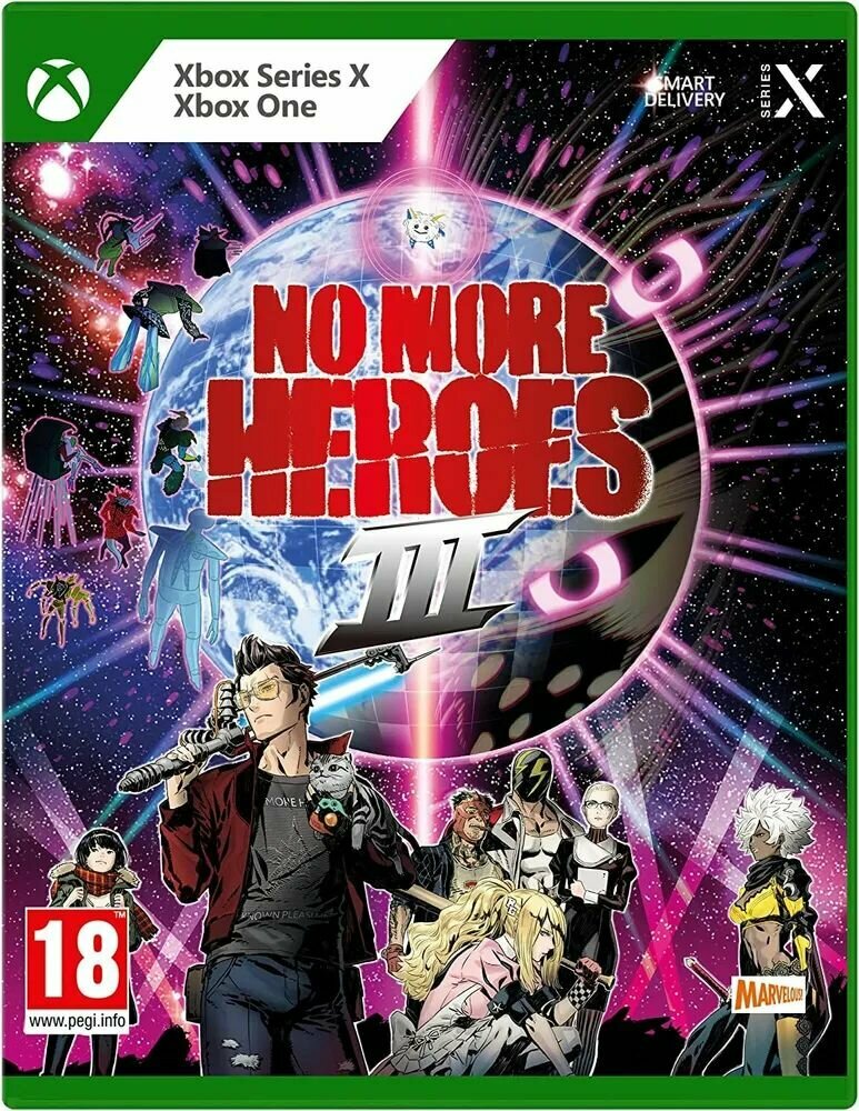 Игра No More Heroes 3 (Диск, Xbox One, Xbox Series X, Английская версия)