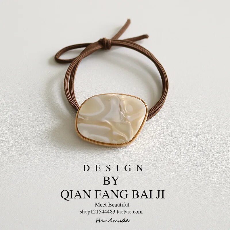 Элегантный браслет-резинка для волос из полиэстера